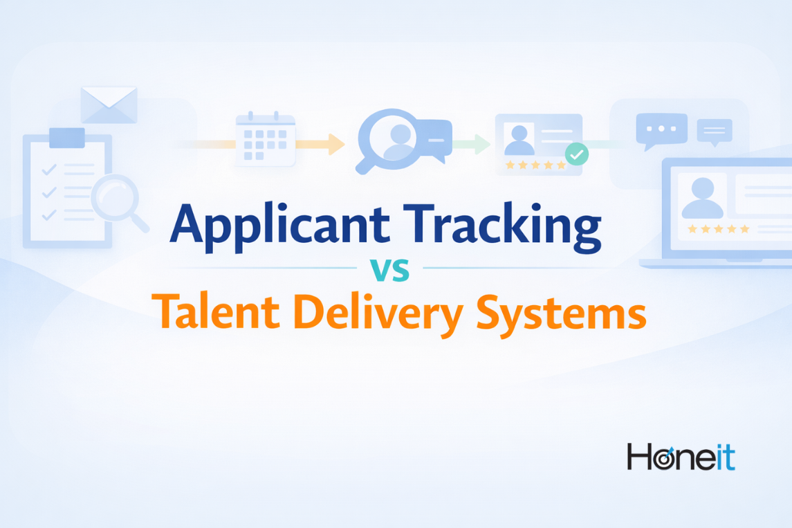 Applicant Tracking vs Talent Delivery Systems - Honeit Software
